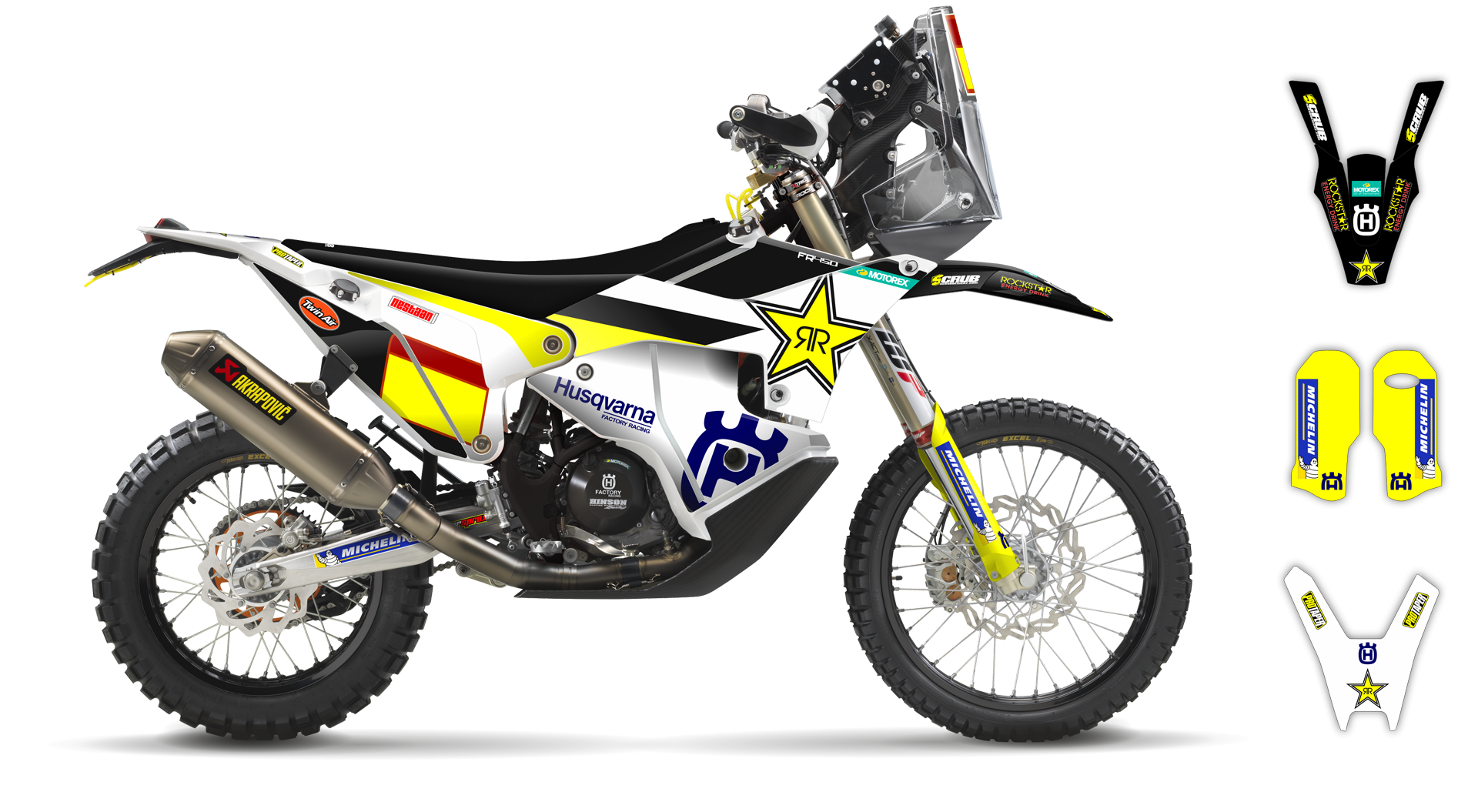 Scrubdesignz - Graphics kit, Plastics kit, Seat Cover