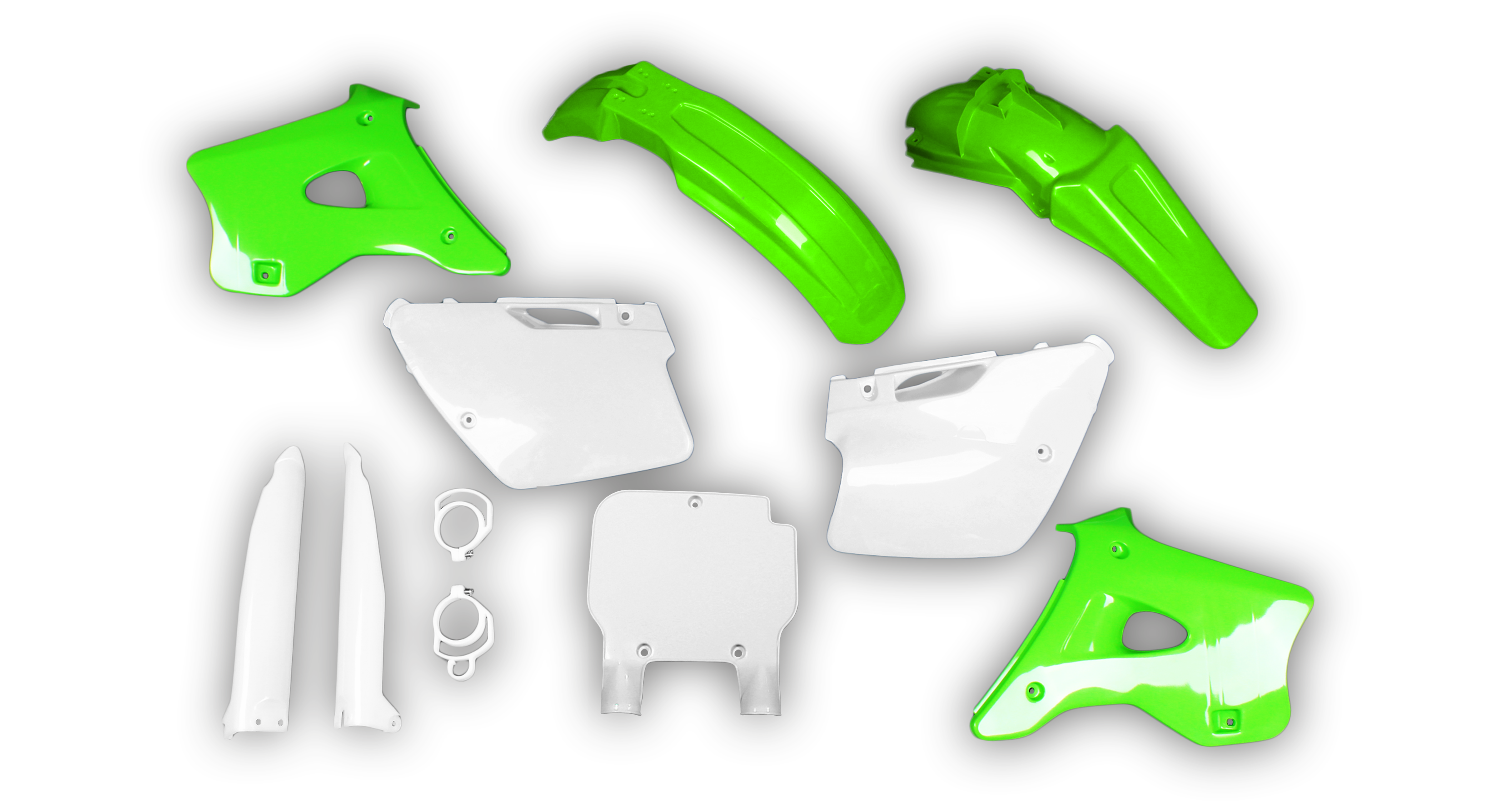 Kawasaki KX 125 1994-1995 Graphics Kit - Factory Replica 4 ST