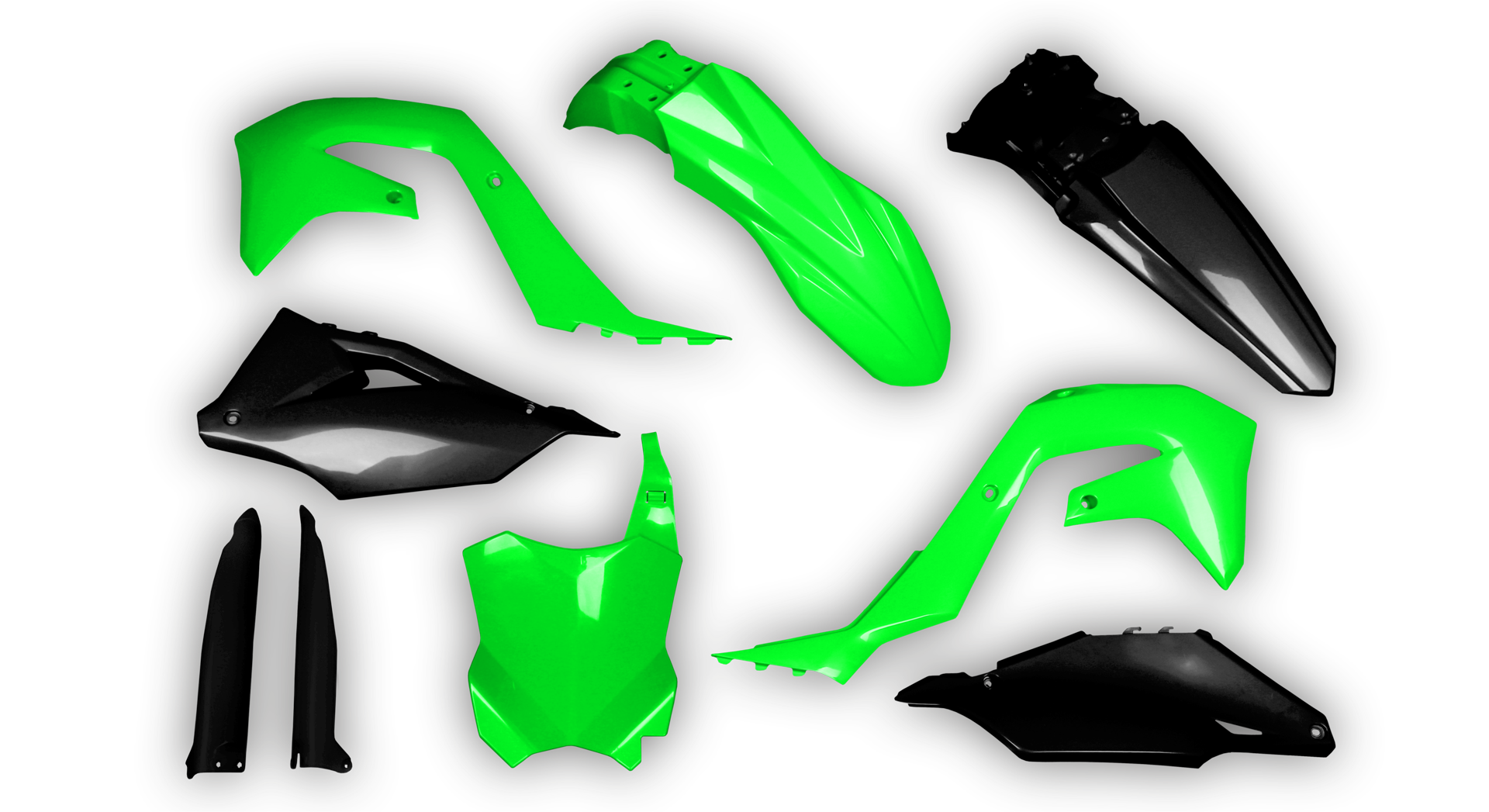 Kawasaki KX 125-250 Restyle 2003 Graphics Kit - SE1045 ST