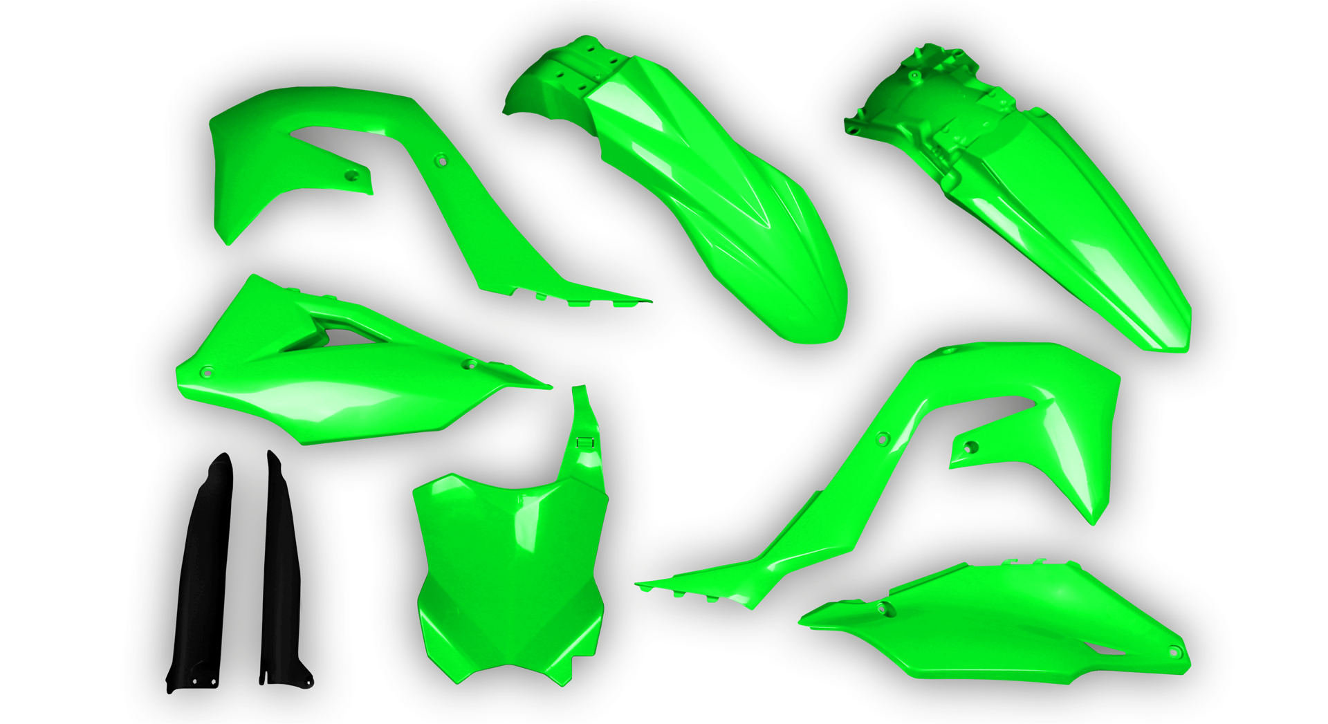 Kawasaki KX 125-250 Restyle 2003 Graphics Kit - SE1052 ST