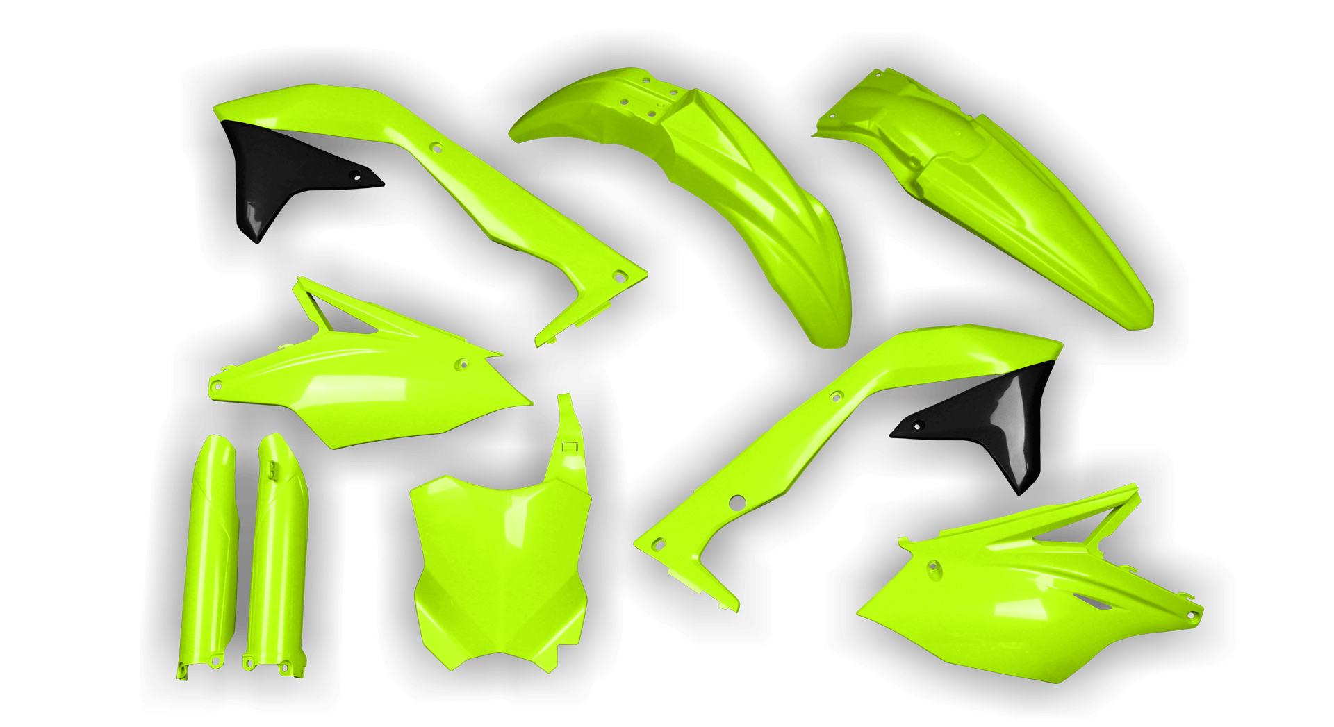 Kawasaki KX 450F 2016-2018 Graphics Kit - Fluo SE1027 ST