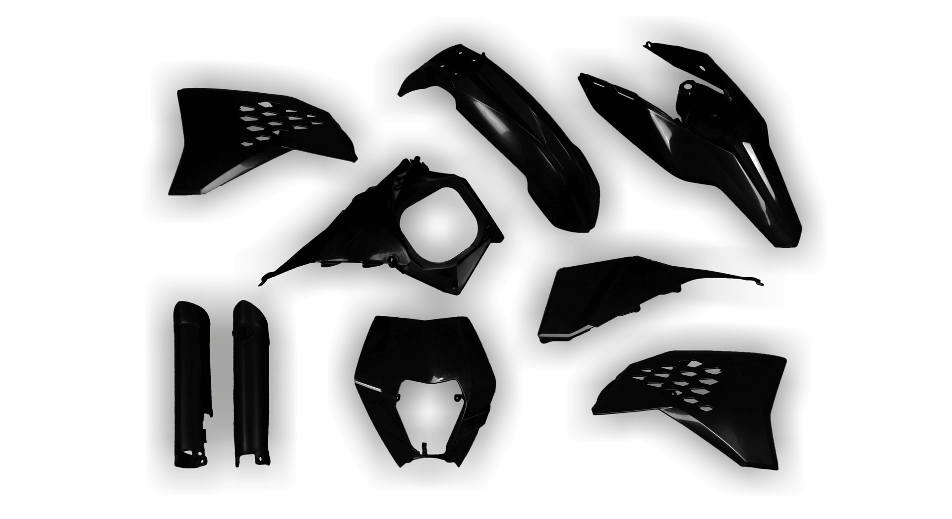 KTM EXC EXC-F / XC-W XCF-W 2008-2011 Graphics Kit - Attack LE